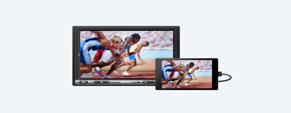 XAV-3500 Bluetooth® Media Receiver with WebLink™ Cast | Sony Middle East